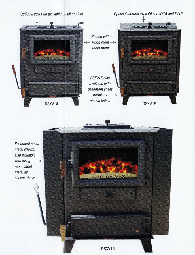 DS Machine Coal Stove: Anthra-max 16 – HeatingWorld